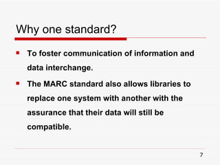 Marc format | PPT