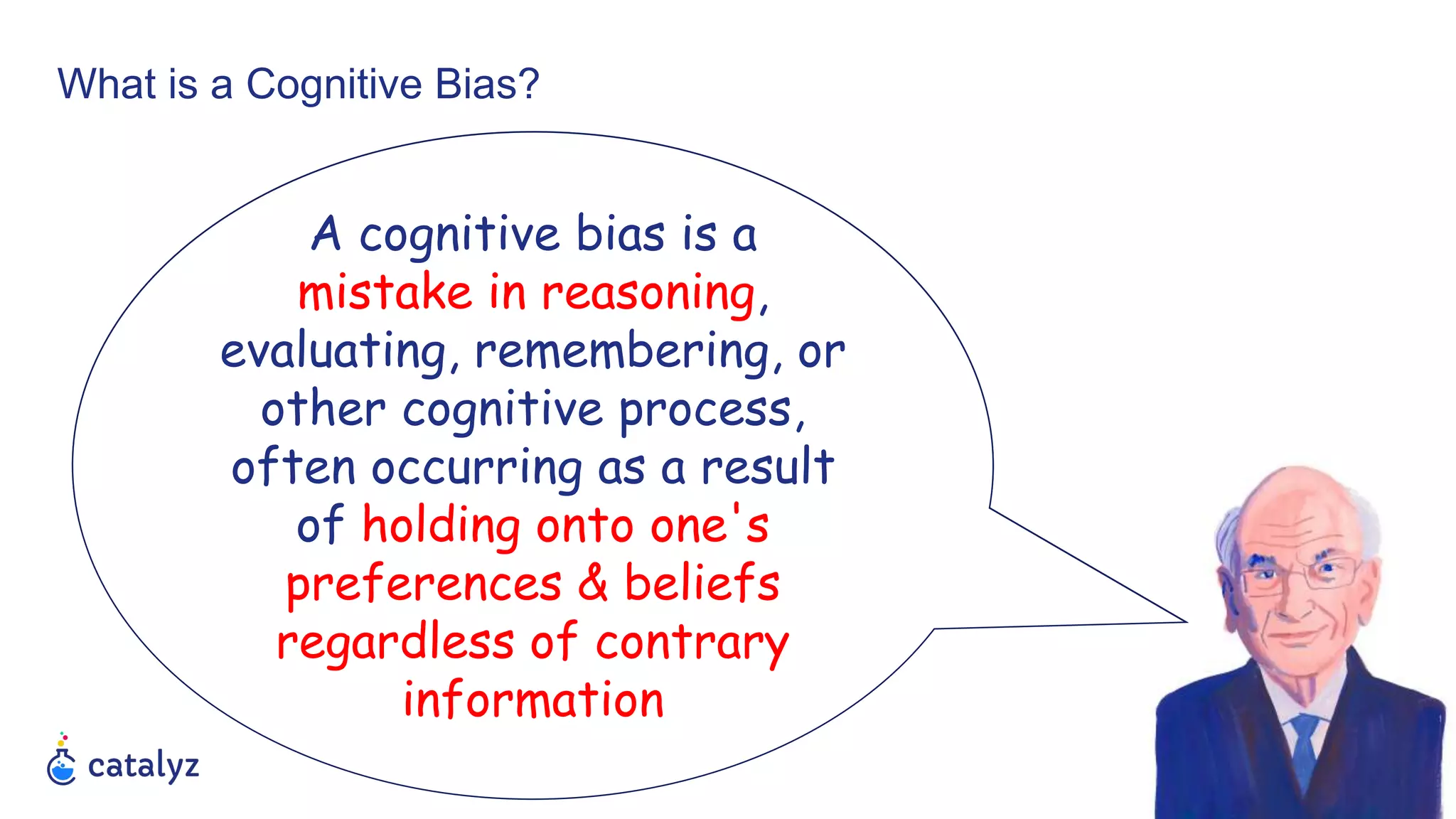 Design Thinking Seattle: Designing for Cognitive Bias | PPTX