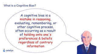 Design Thinking Seattle: Designing for Cognitive Bias | PPT