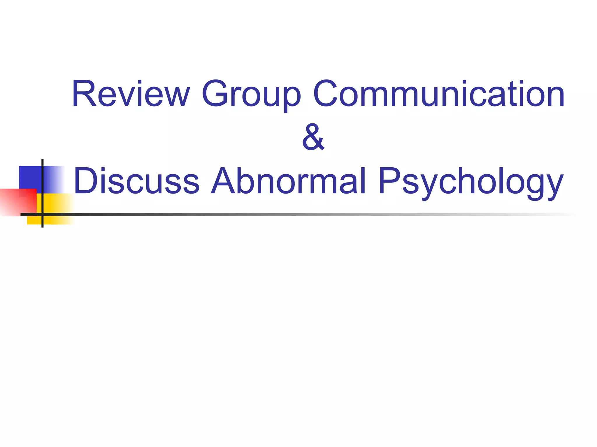 March 4 Childhood Disorders | PPT