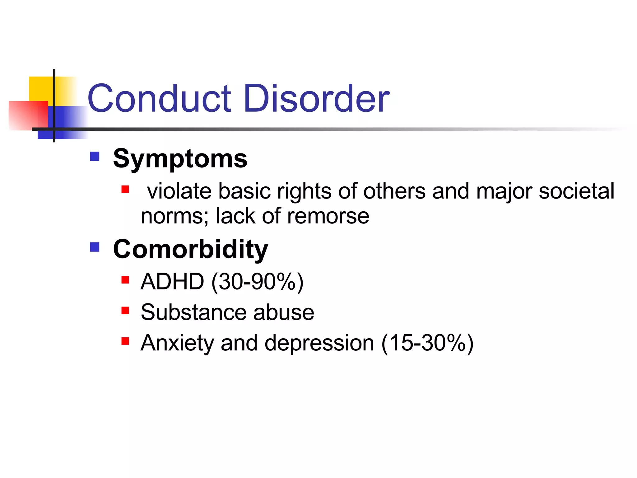 March 4 Childhood Disorders | PPT