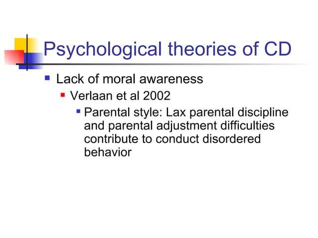 March 4 Childhood Disorders | PPT