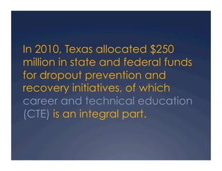 Pathways to High School Graduation - Career and Technology Education | PDF