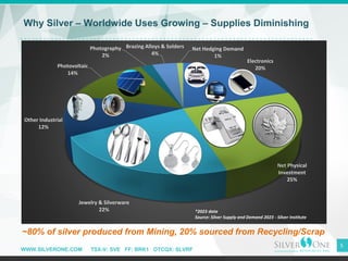 Silver One Corporate Presentation March 2024 | PPT