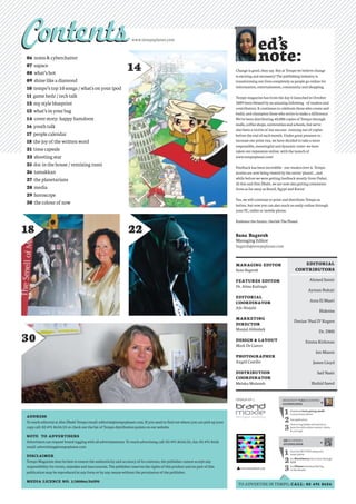 Tempo March 2013 | PDF