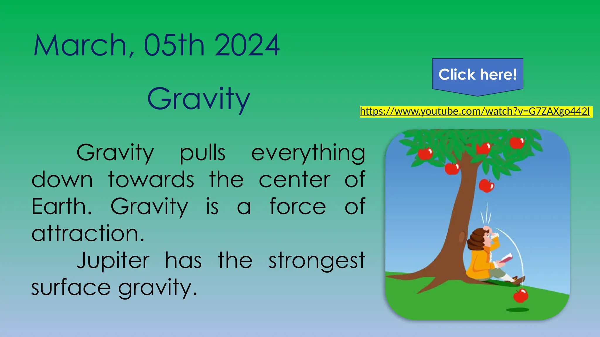Gravity and Laws of motion (Natural science) | PPTX