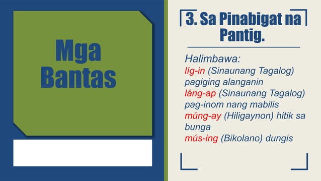 Wastong Bantas(Alituntunin sa paggamit nito) Filipino 8 | PPTX