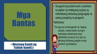 Wastong Bantas(Alituntunin sa paggamit nito) Filipino 8 | PPTX