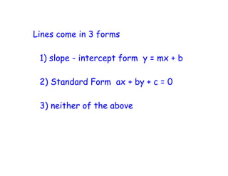 March 12 Forms Of Lines | PDF | Computing | Technology & Computing
