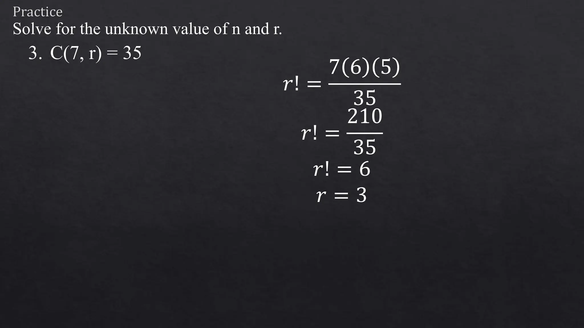 Finding the unknown - Permutation and Combination.pptx