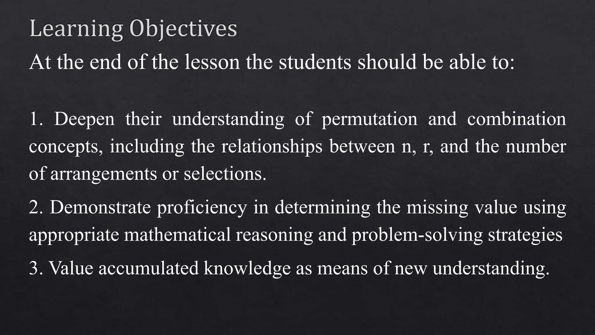 Finding the unknown - Permutation and Combination.pptx
