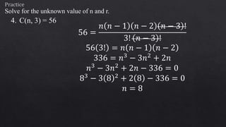 Finding the unknown - Permutation and Combination.pptx