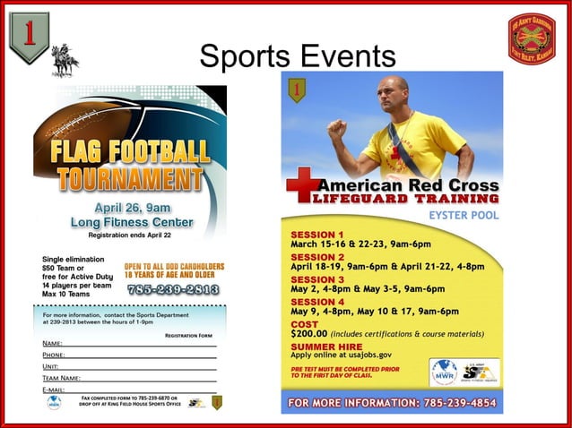 Ft. Riley Victory Welcome/Network March slides | PPT