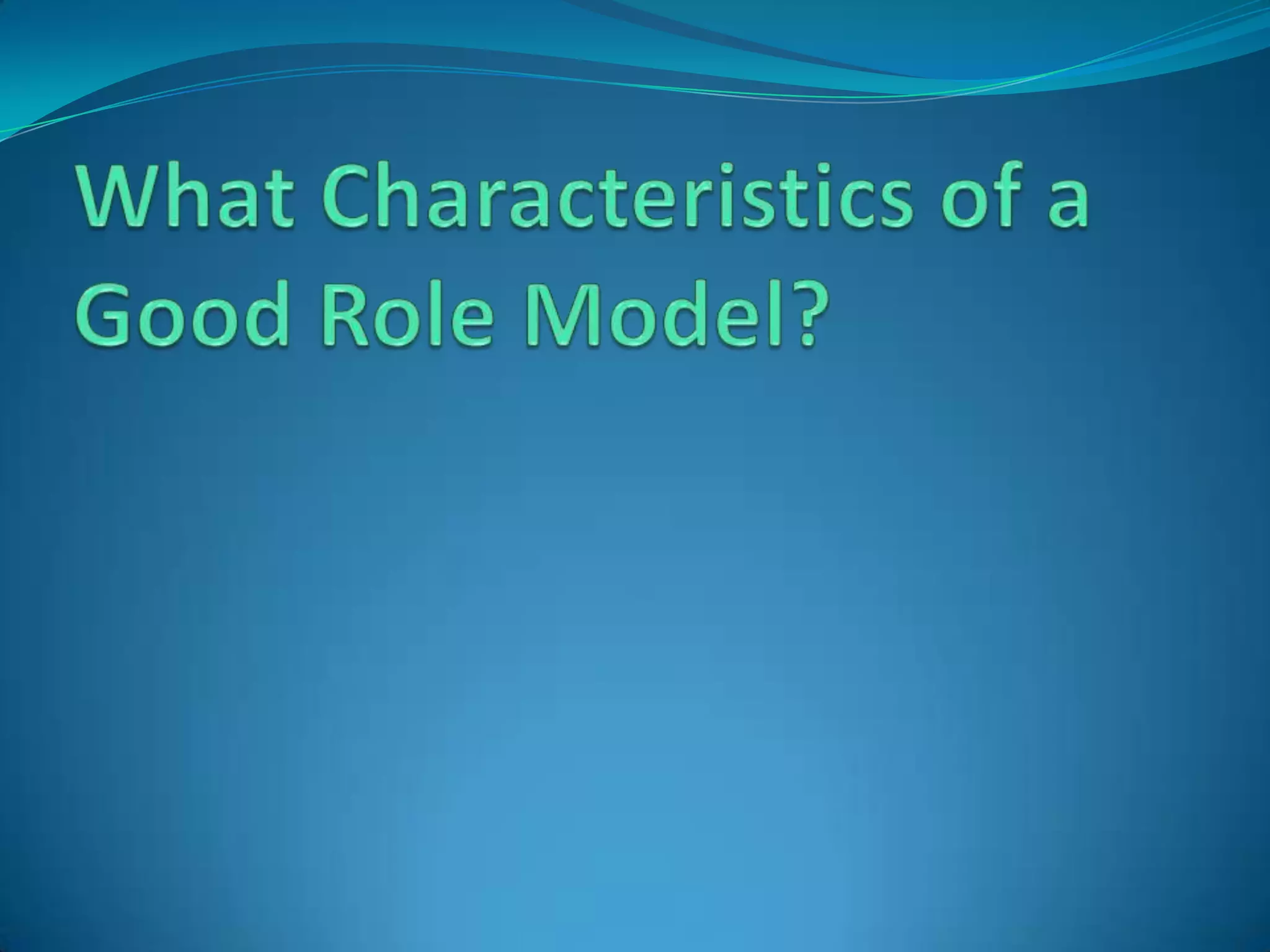 March 17 role models | PPT