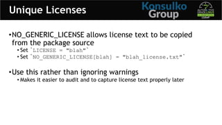 Open Source License Compliance with AGL | PPT