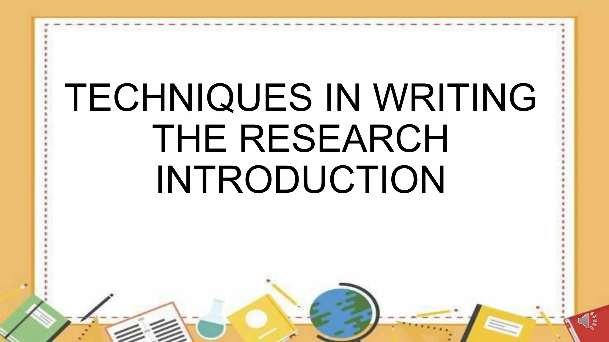 Research Introduction | PPTX