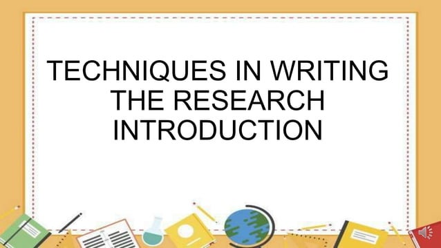 Research Introduction | PPTX | Education