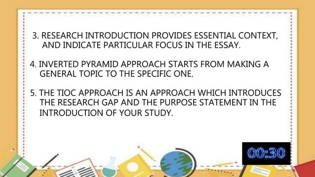 Research Introduction | PPTX | Education
