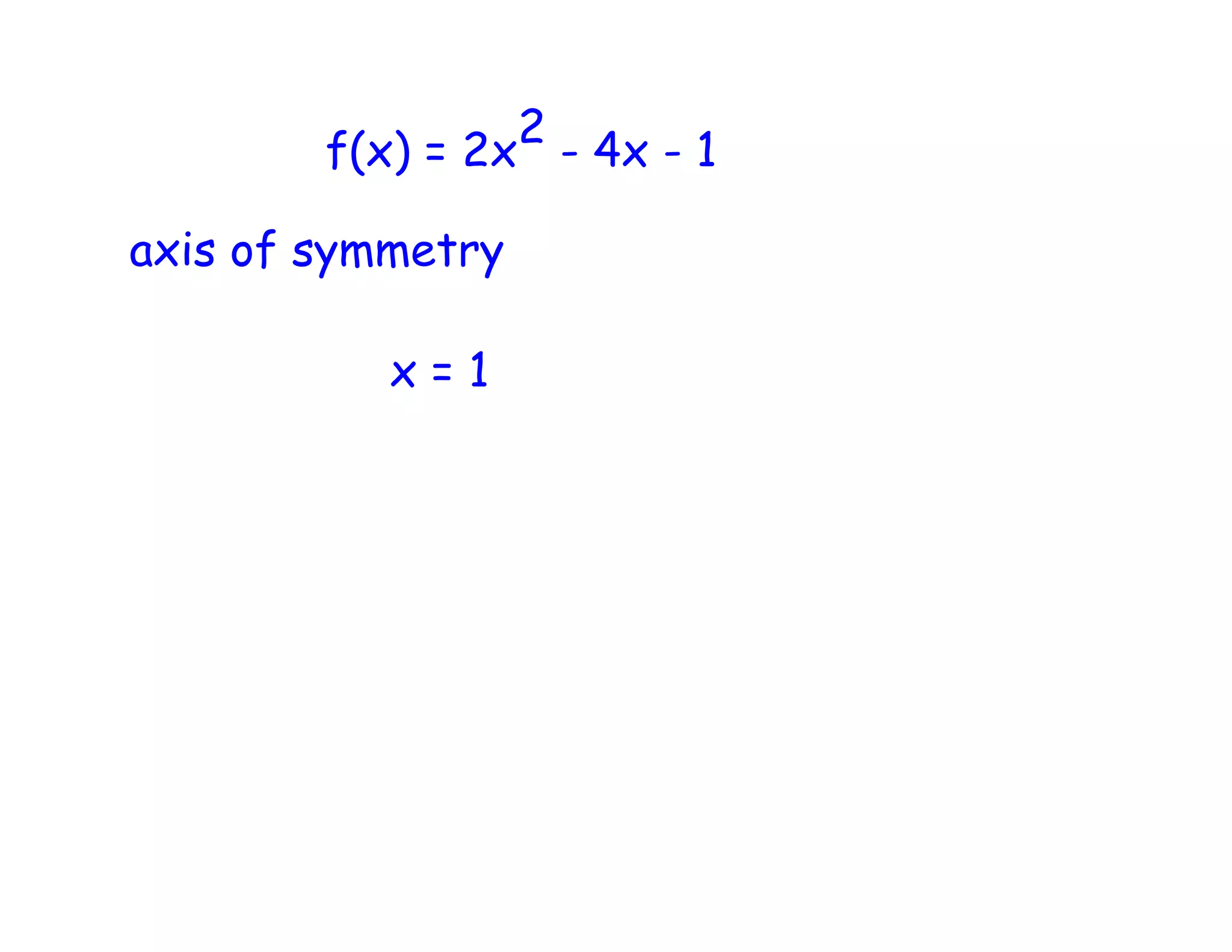 March 19 Quadratic Test Review | PPT