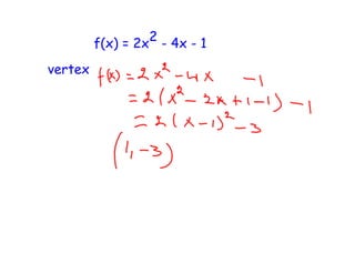 March 19 Quadratic Test Review | PDF | Physics | Science