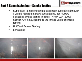 Smoke control systems Design and commissioning | PPT
