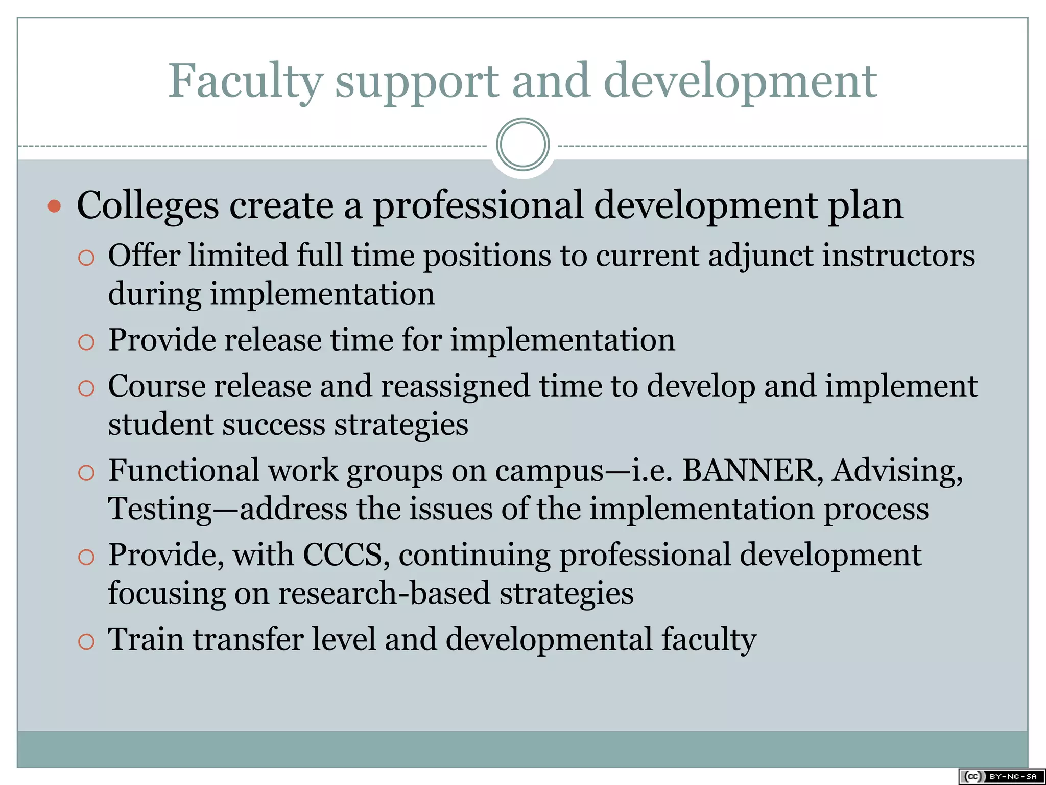 Developmental Education Redesign CCCS March 2013 | PPTX | College ...
