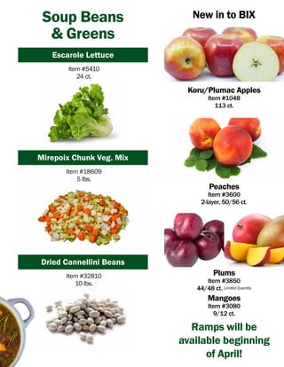 March 2020 BIX Produce Sales Flyer | PDF | Grocery Shopping | Shopping