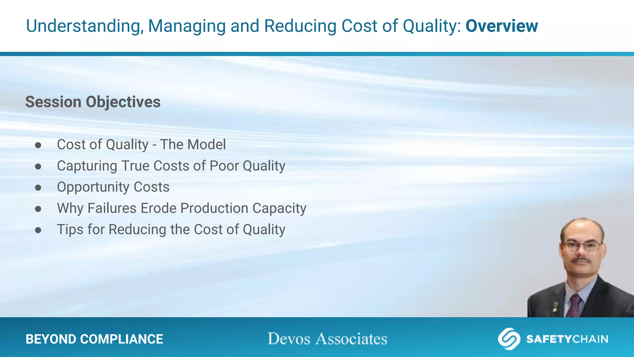 Understanding, Managing, and Reducing Cost of Quality | PPT