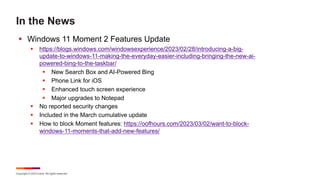 2023 March Patch Tuesday | PDF