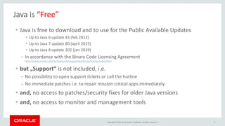 Java SE Subscription Workshop | PPT