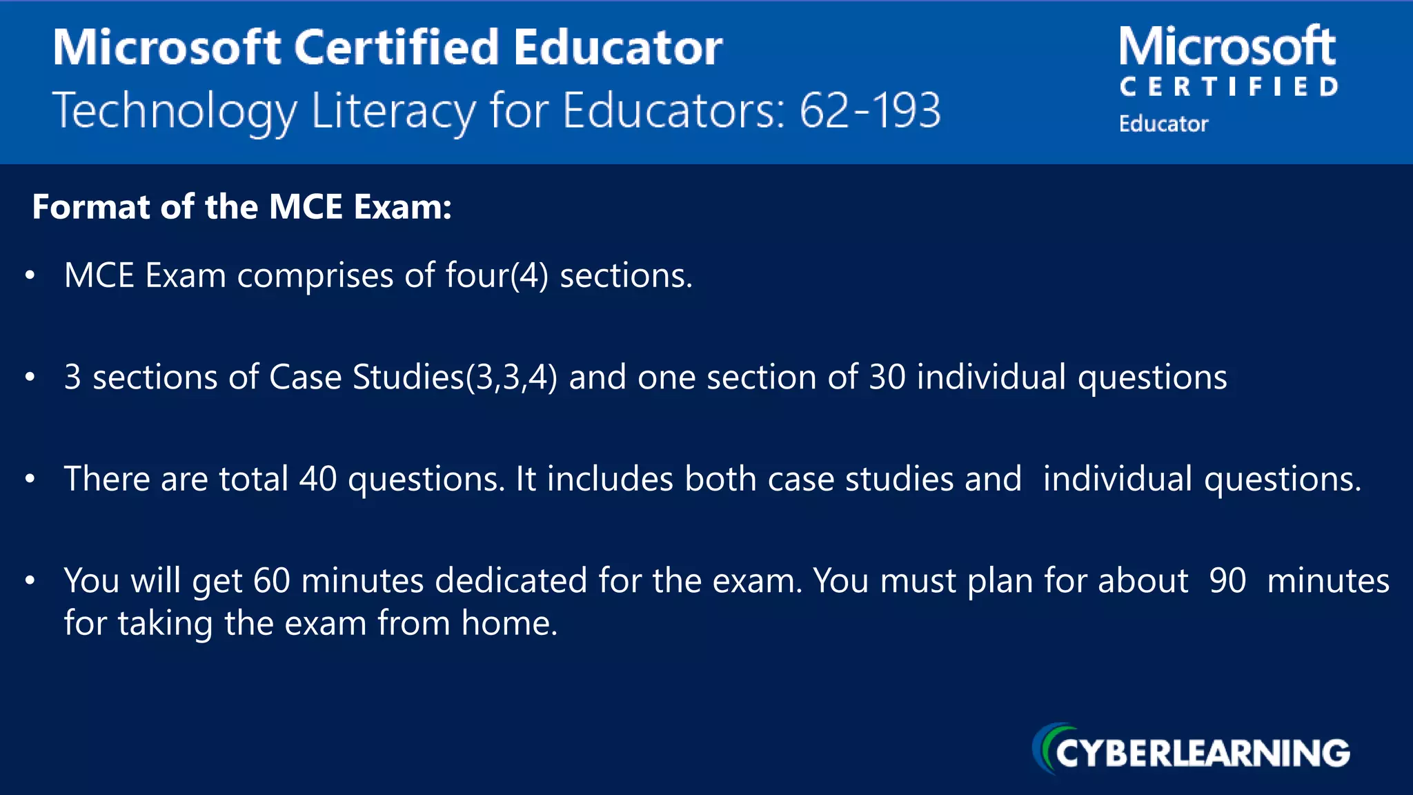 March 22- Orientation Session for Teachers on MCE Certification.pptx