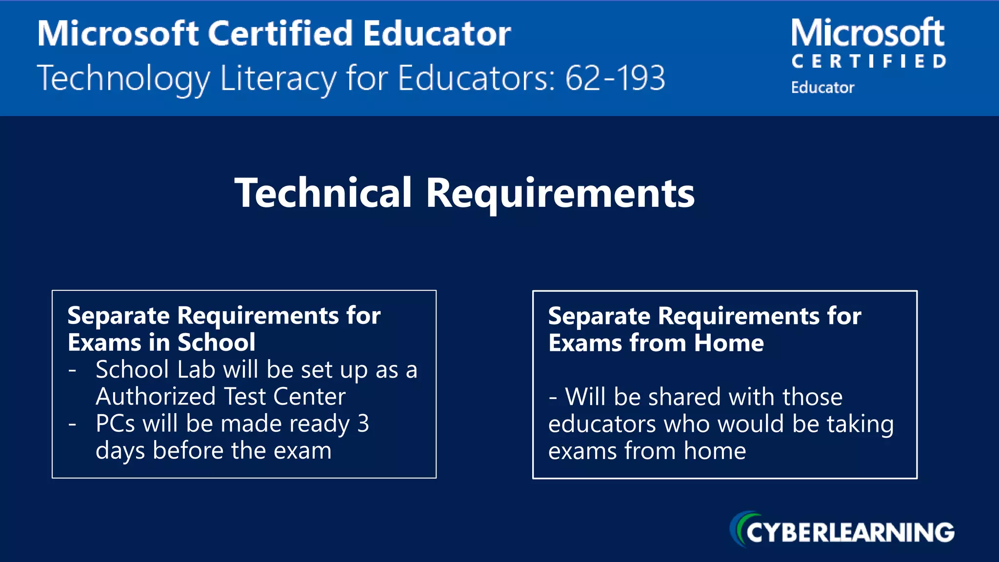 March 22- Orientation Session for Teachers on MCE Certification.pptx