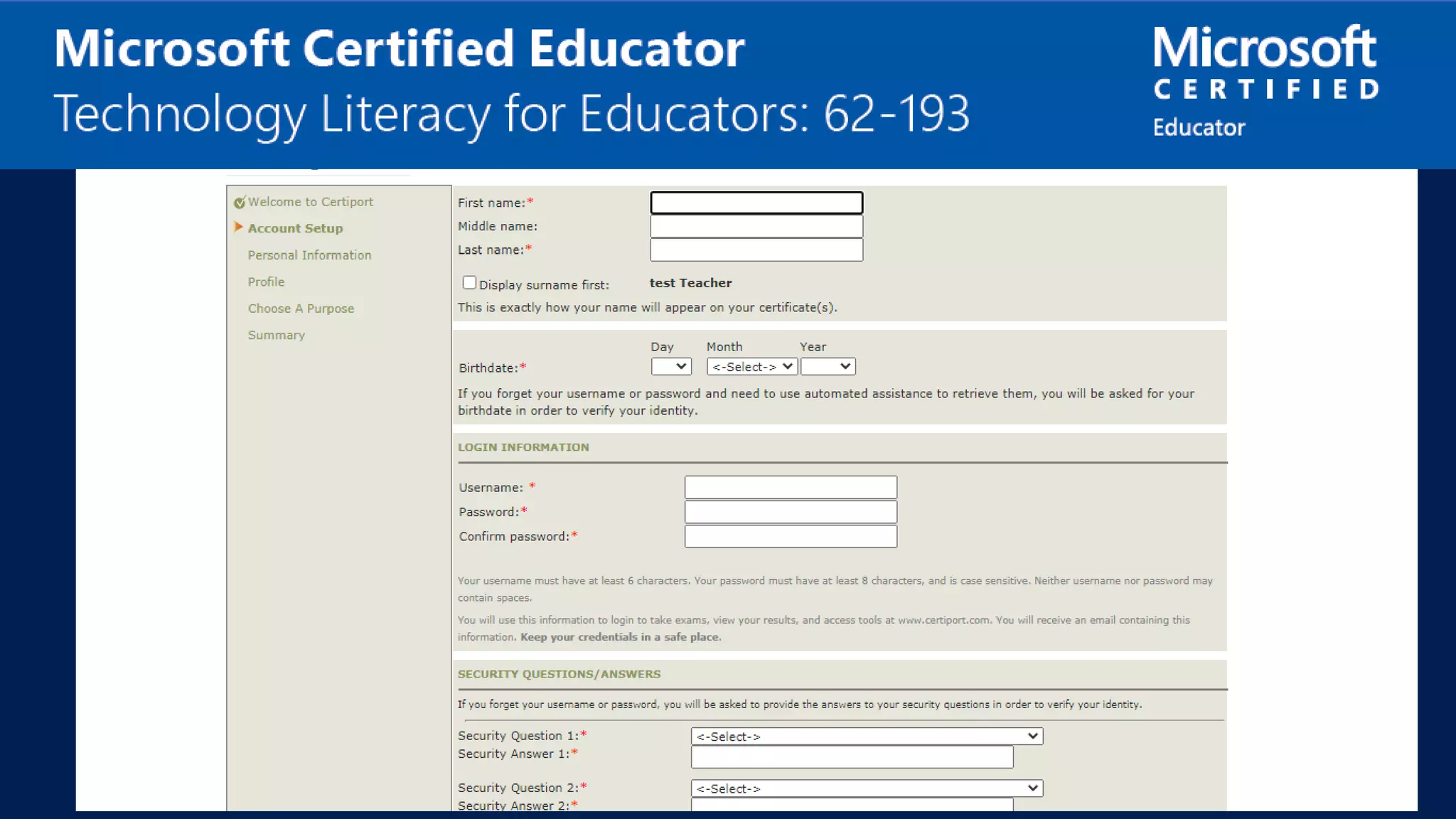 March 22- Orientation Session for Teachers on MCE Certification.pptx