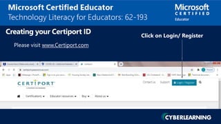 March 22- Orientation Session for Teachers on MCE Certification.pptx