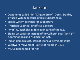 Chapter 12 and 13 Presidents | PPTX