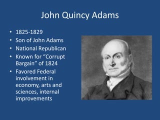 Chapter 12 and 13 Presidents | PPTX