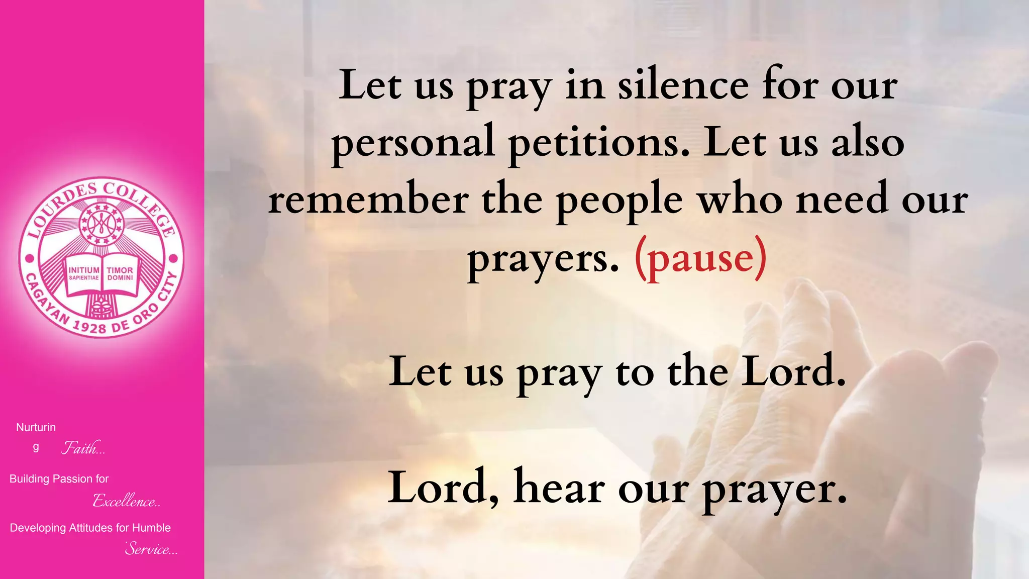 March 23 Prayer Meeting.pptx