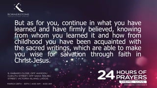 Confession for children | PPTX