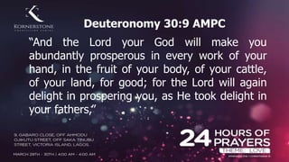 Confession for prosperity - provision | PPTX