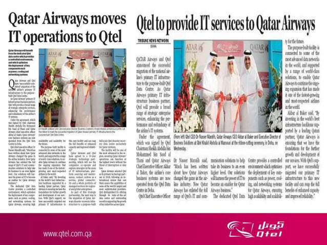 March 31st qtel qa media coverage