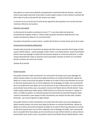 Marcha humana | PDF