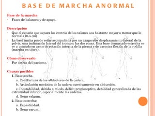 Marcha patologica dicertacion | PPT
