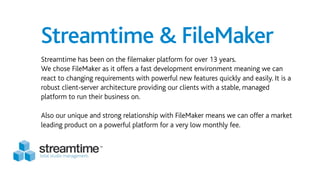 Streamtime Keynote for Apple | PPT