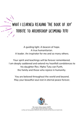 M archbishop desmond tutu | PDF