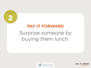 March Daily Appreciation Ideas | PDF