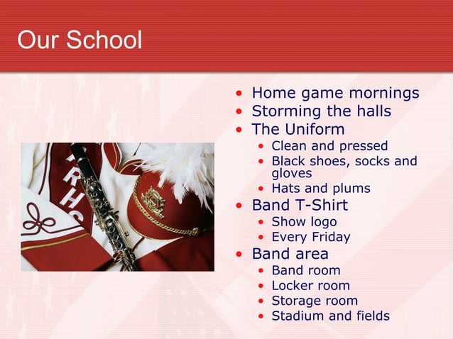 Marching Band 101 | PPT | Style & Fashion