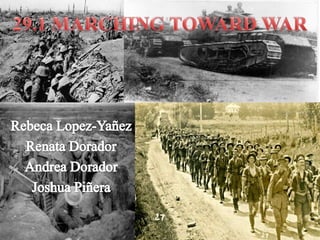 Marching toward war | PPTX