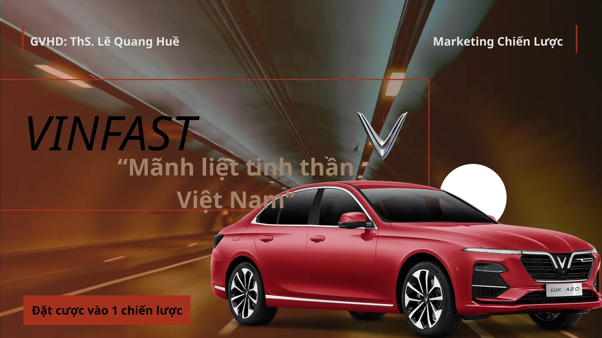 Marketing chiến lược - Phân tích chiến lược marketing của Vinfast | PPTX