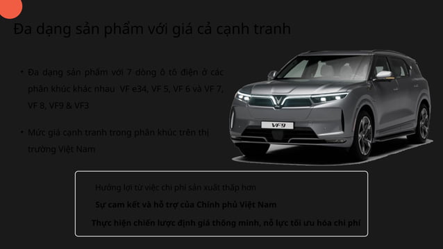 Marketing chiến lược - Phân tích chiến lược marketing của Vinfast | PPTX