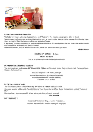 March magazine | DOCX | Christianity | Religion & Spirituality